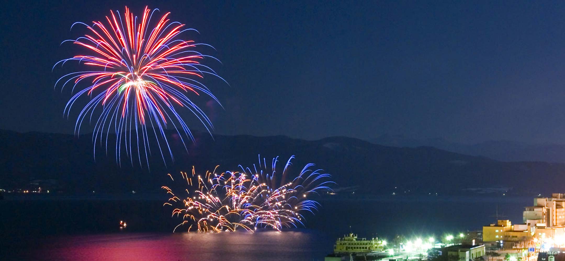 Lake Toya summer fireworks - Experience Japan | Inside Japan Tours